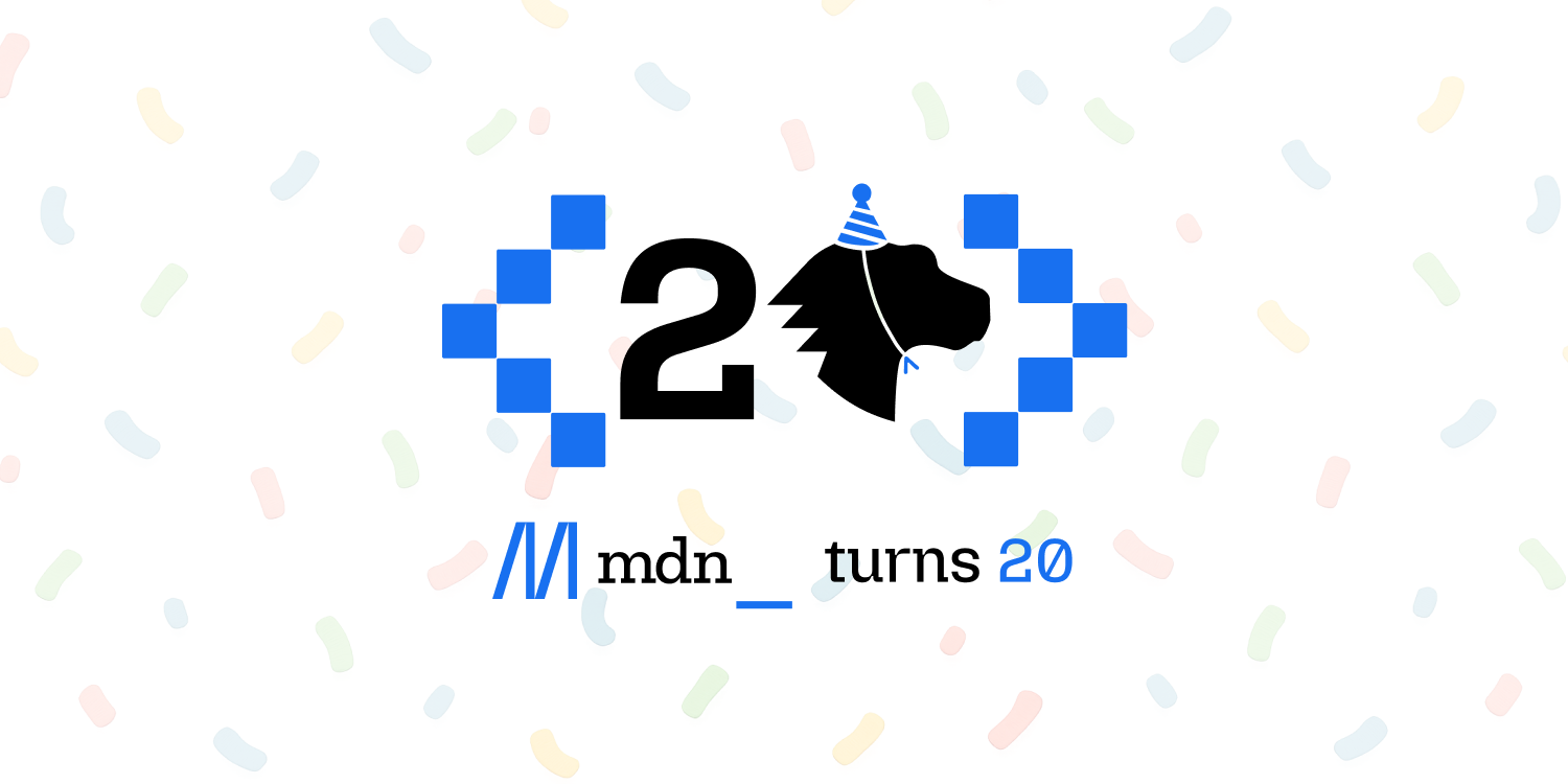 Celebrating 20 years of MDN